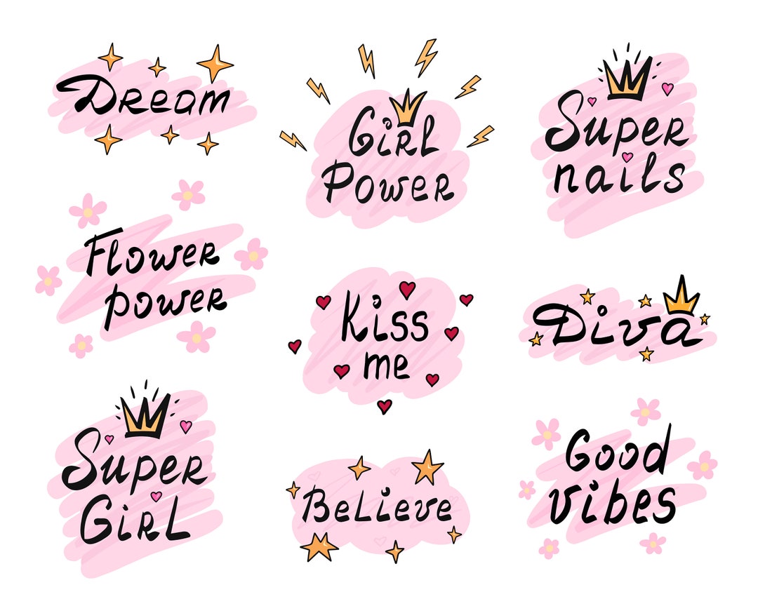Barbie Cricut SVG Layered Clipart: Instant Download, Digital Download ...