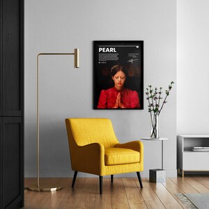 Pearl Horror Movie Poster, Unique Poster for Film Enthusiasts, Old ...