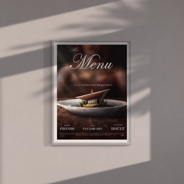 The Menu Movie - Etsy