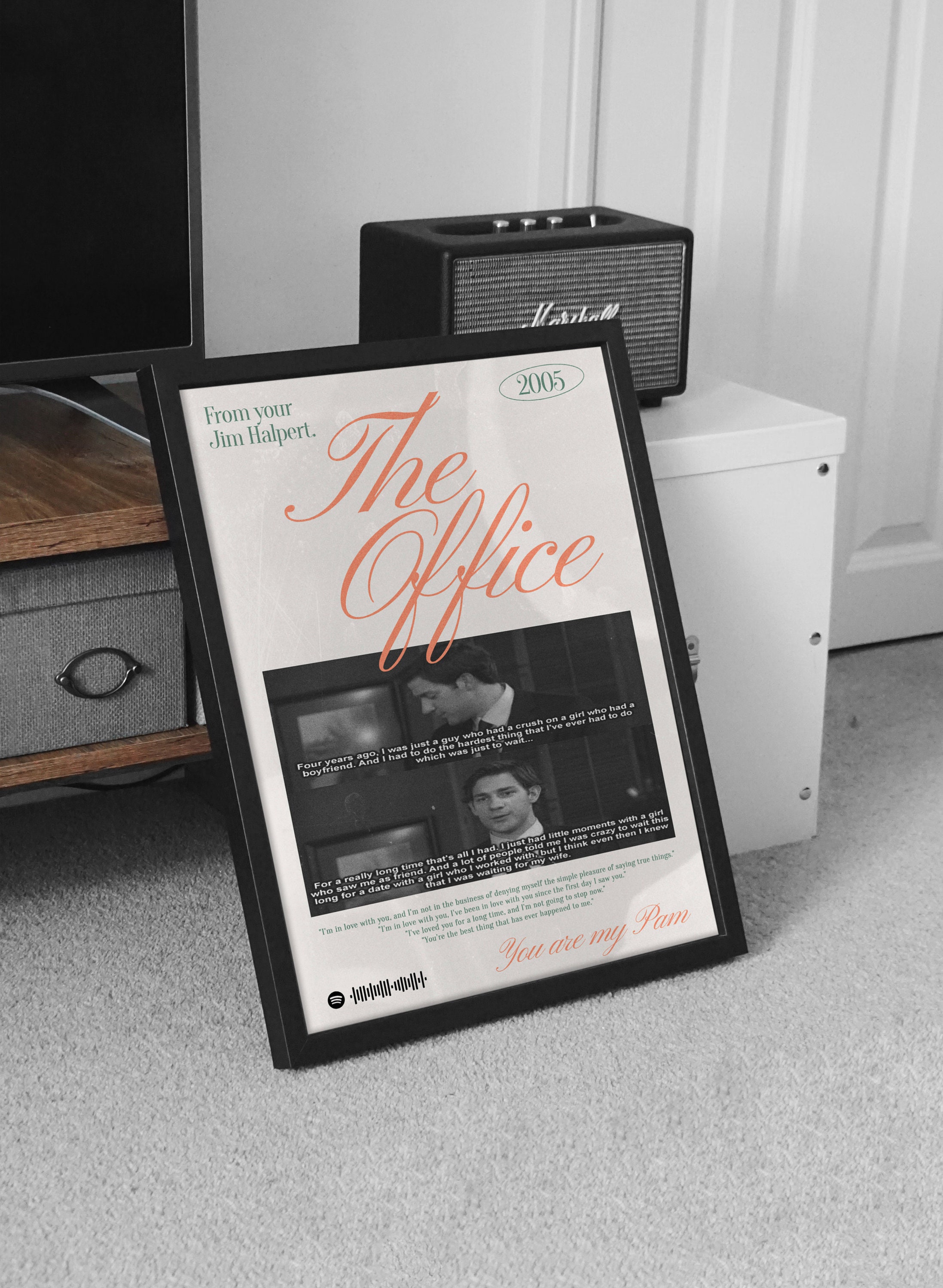 The Office Jim Poster, Valentine's Day Poster, Love Gift, Couple Gift ...