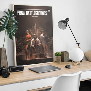 PUBG: Battle Royale Poster, Print, Wall Decor, Video Game Posters ...