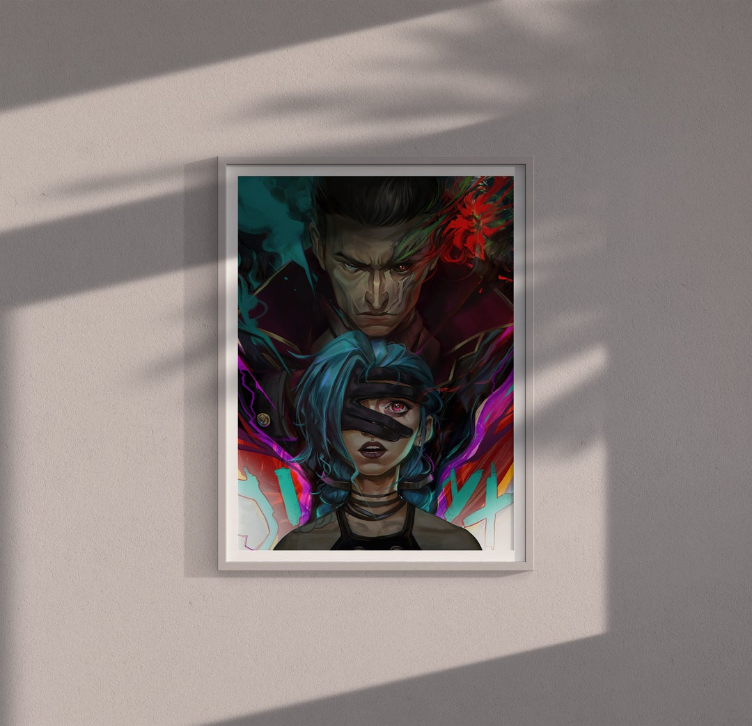 League of Legends Poster, League of Legends Arcane Poster, Print, Wall ...