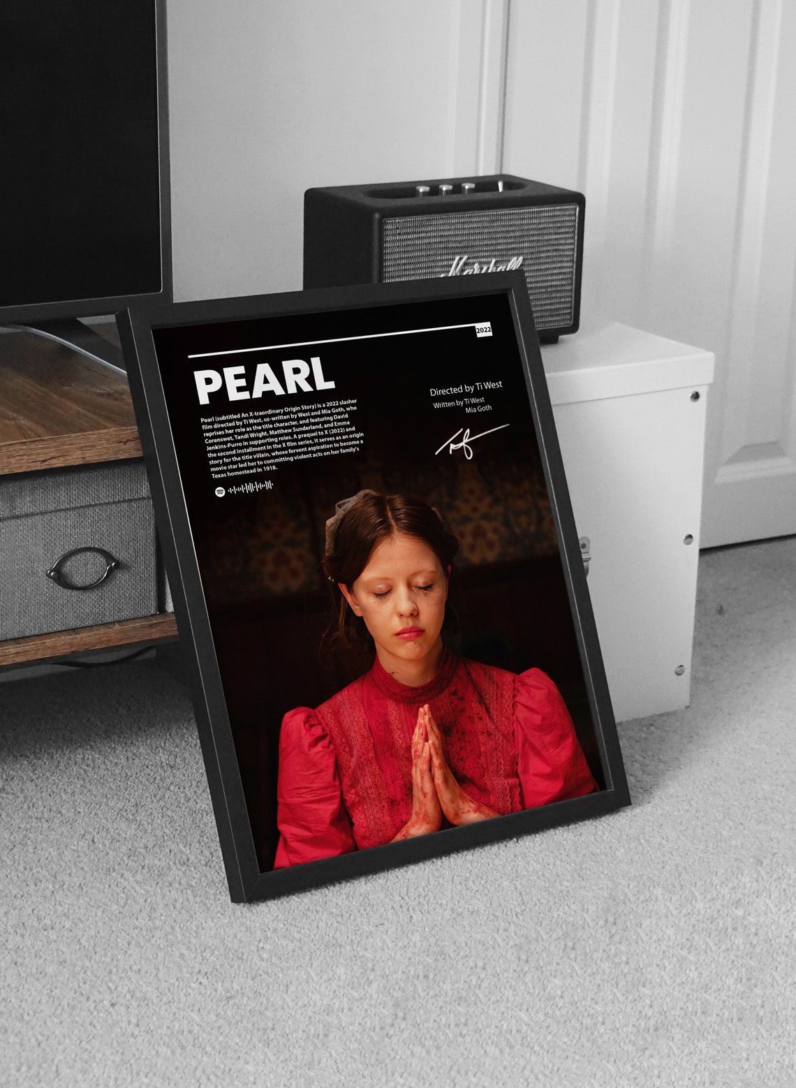 Pearl Horror Movie Poster Unique Poster for Film Enthusiasts - Etsy