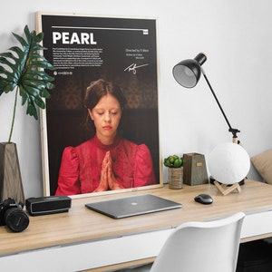 Pearl Horror Movie Poster, Unique Poster for Film Enthusiasts, Old ...