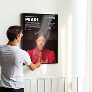 Pearl Horror Movie Poster, Unique Poster for Film Enthusiasts, Old ...