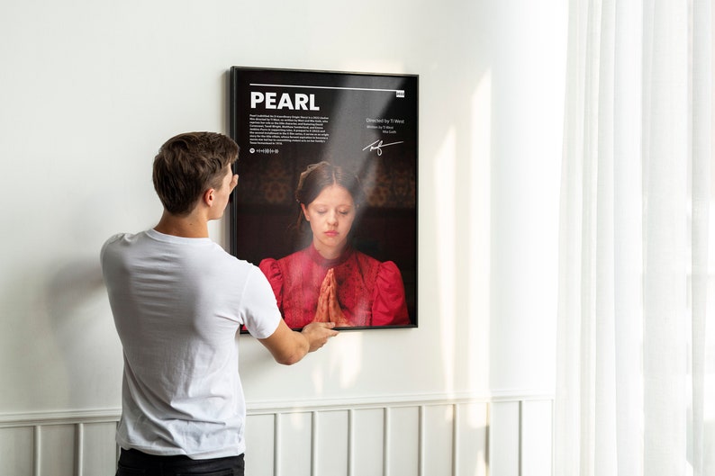 Pearl Horror Movie Poster, Unique Poster for Film Enthusiasts, Old ...