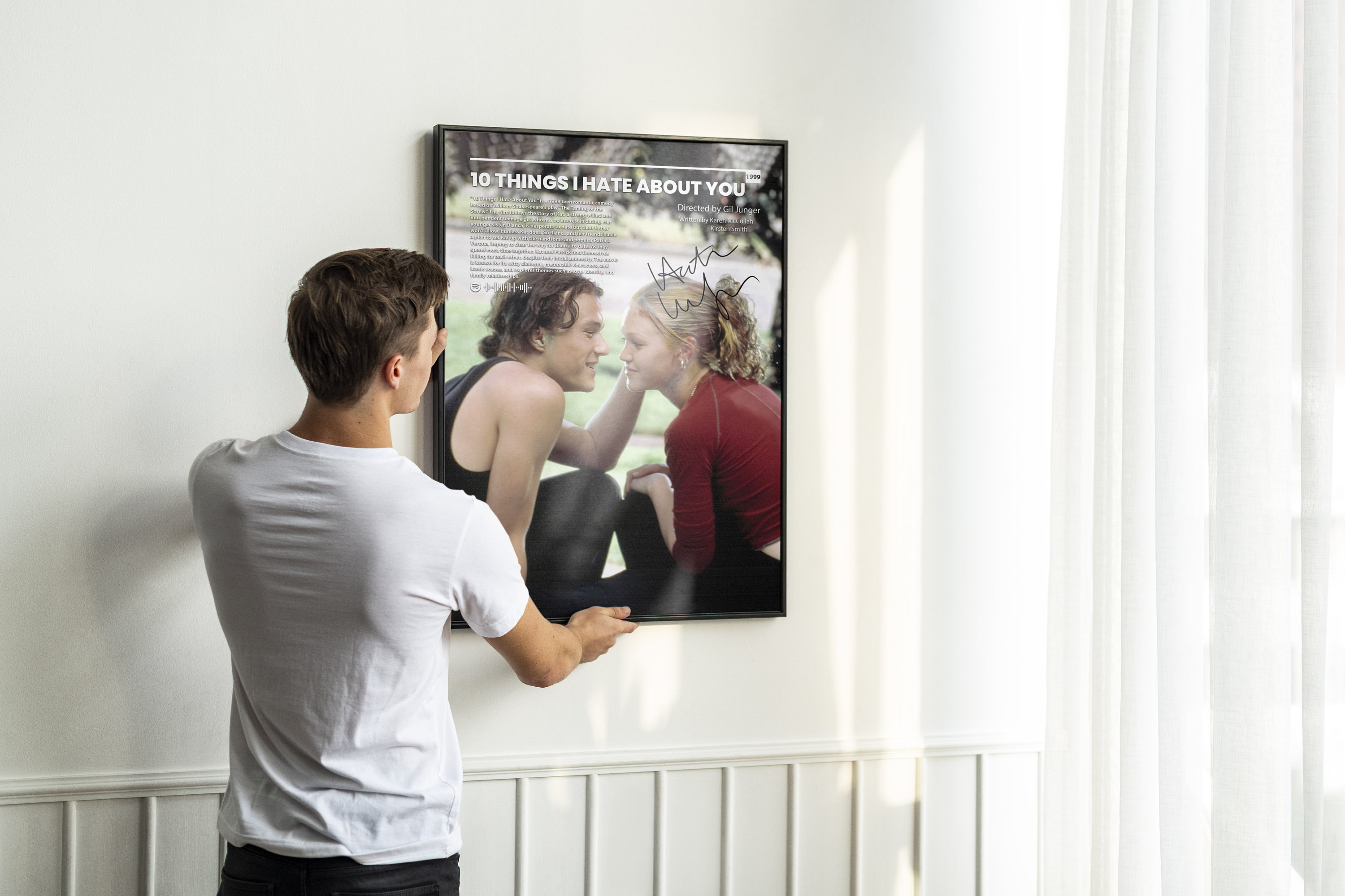 10 Things I Love About This Poster, Unique Poster for Film Enthusiasts ...