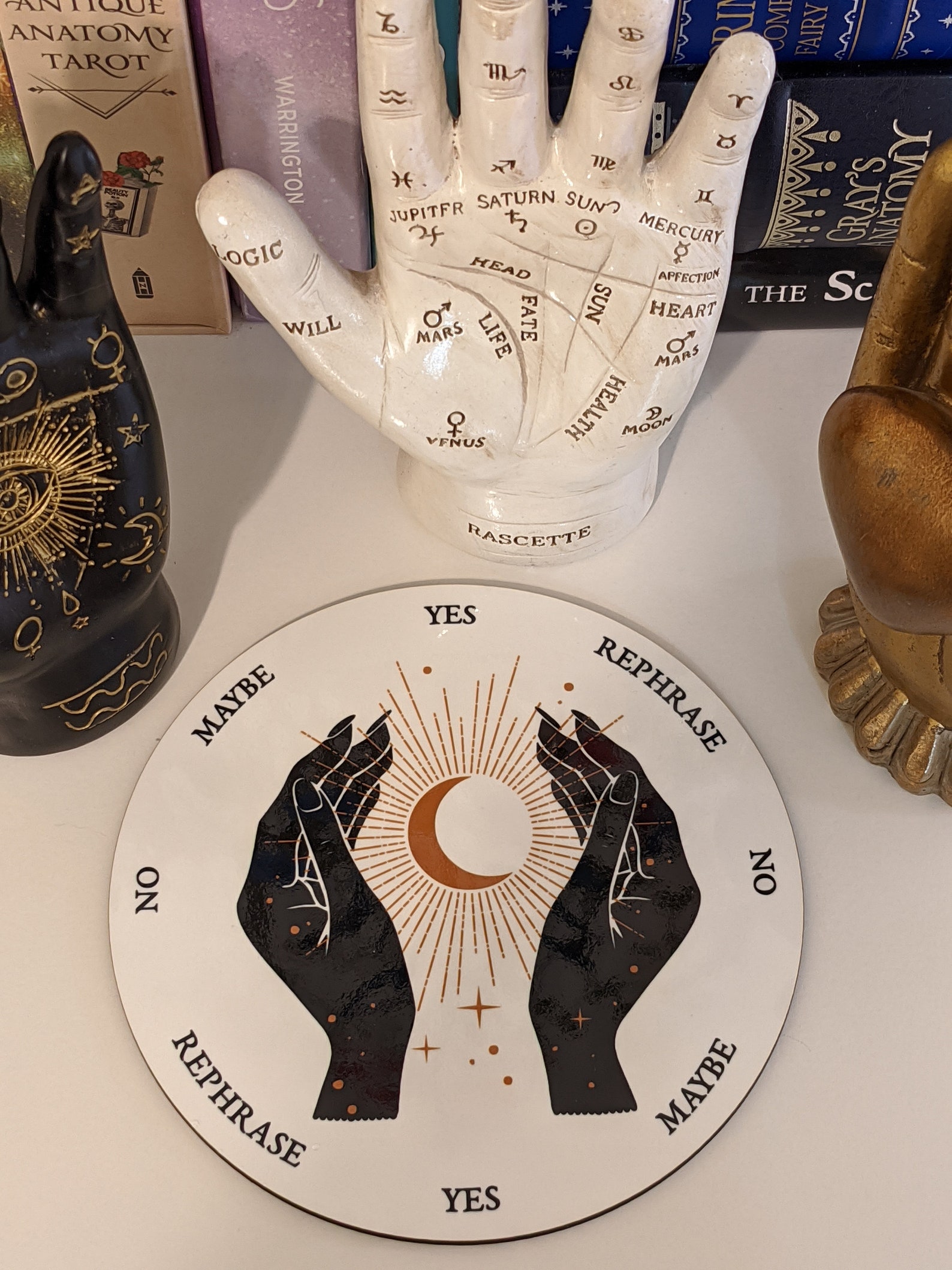 Magic Hands, Sleeping Sun, and Owl Pendulum Boards - Etsy