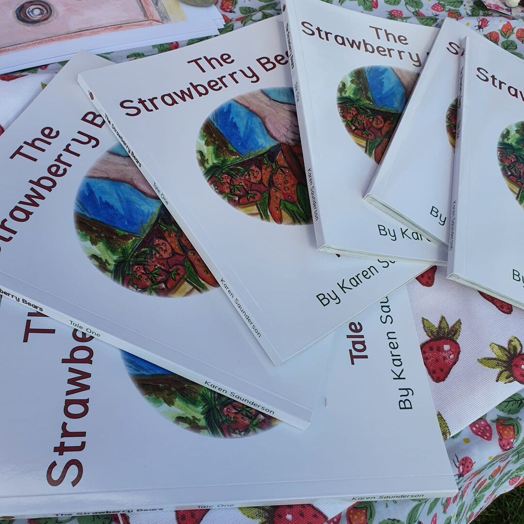 The Strawberry Bears: Tale One Illustrated Children's - Etsy