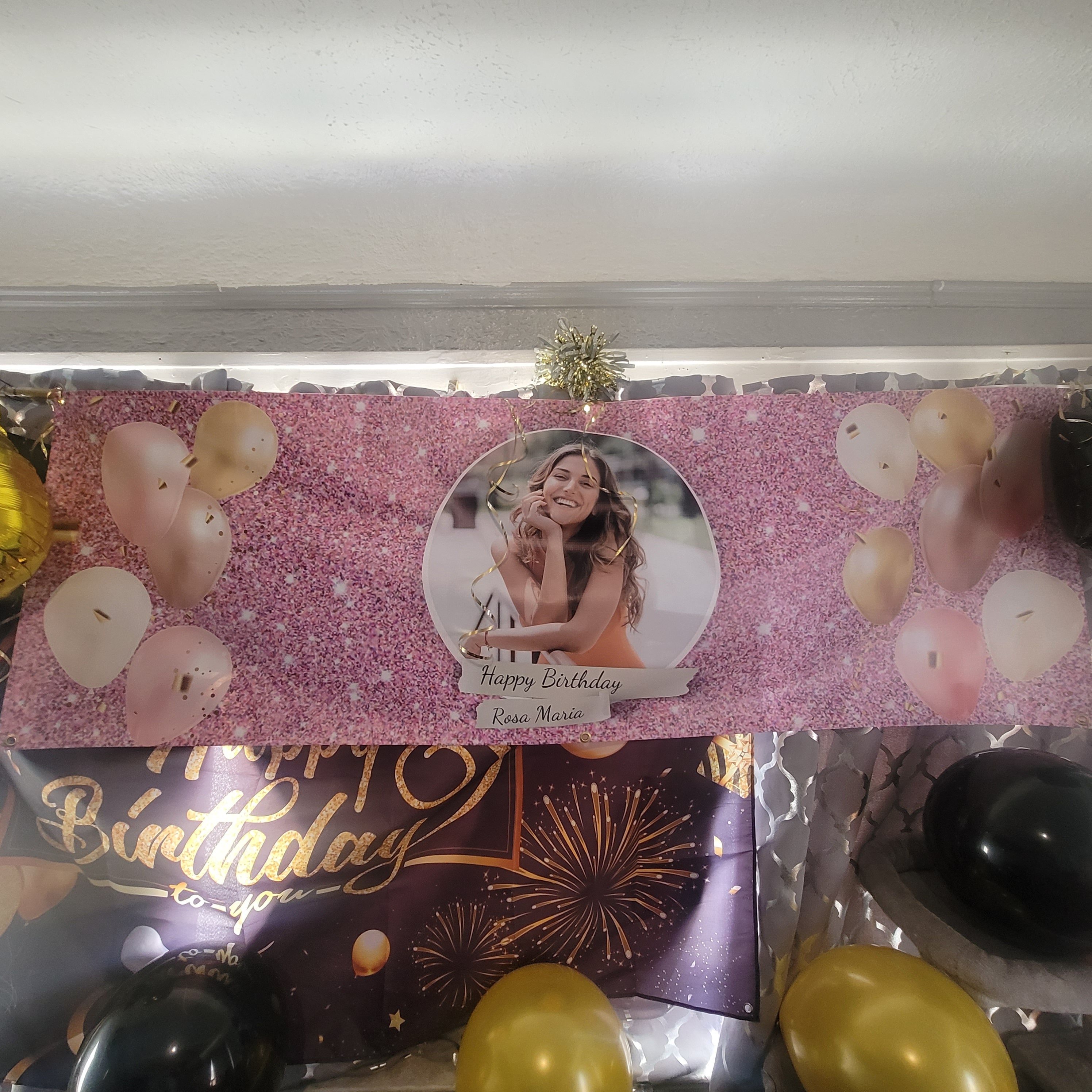 Custom Happy Birthday Banner, Custom Birthday Banner Party Decorations ...