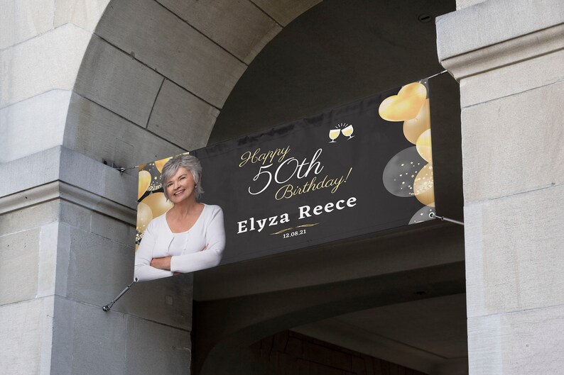 Custom Happy Birthday Banner Custom Birthday Banner Party - Etsy