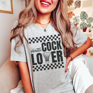 Funny Badminton Shirt, Just a Baddie T-shirt, Retro Unisex Adult Shirt ...