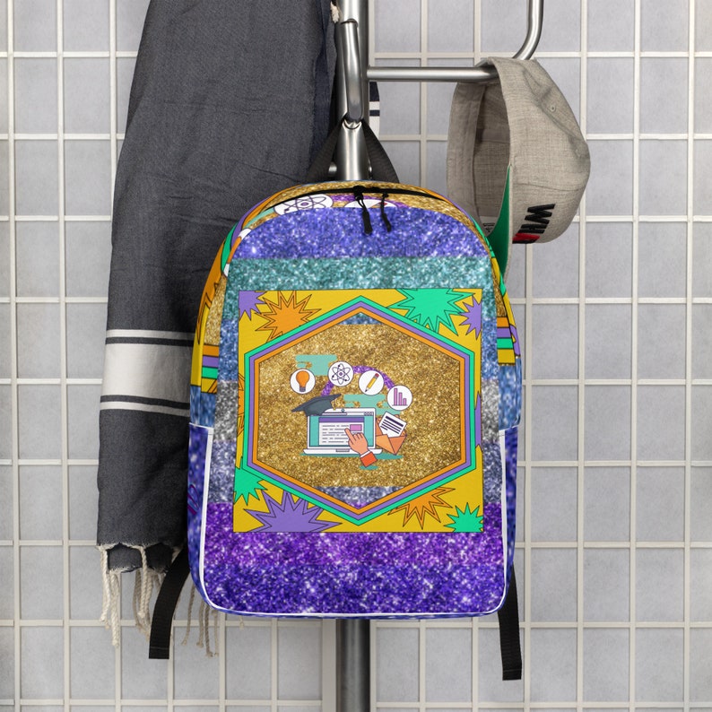 Minimalist Backpack/colorful Design Backpack/ Unisex Backpack/laptop ...