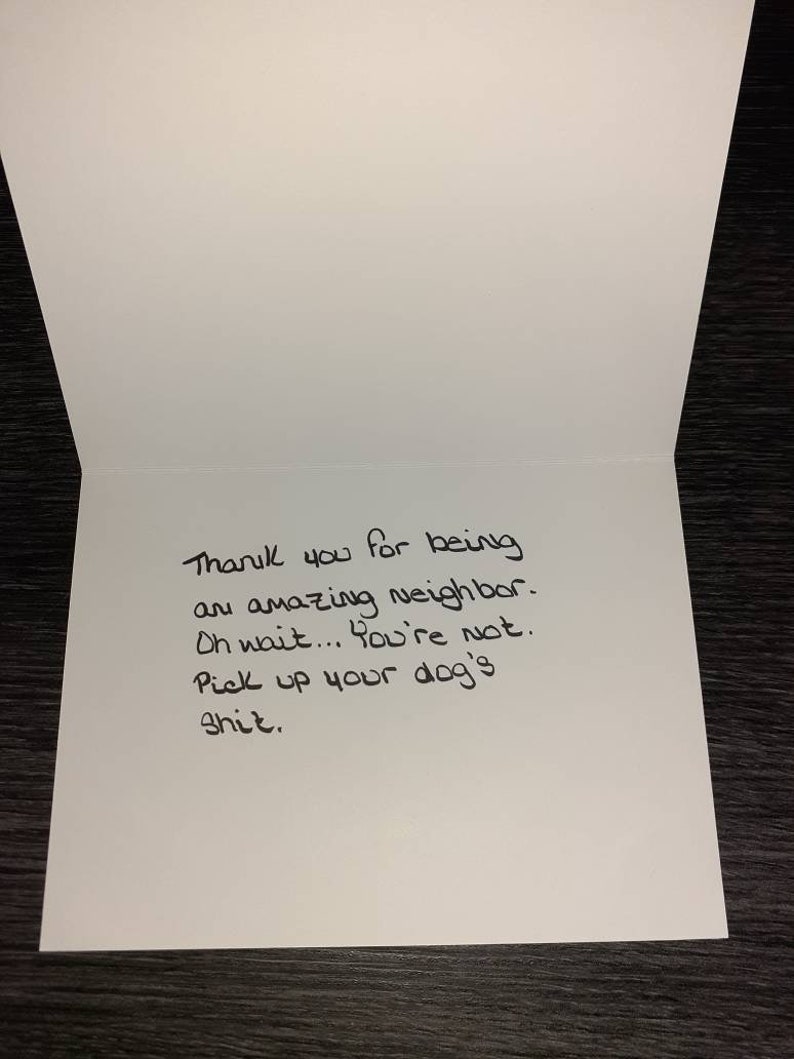 Anonymous Thank You Cards - Etsy