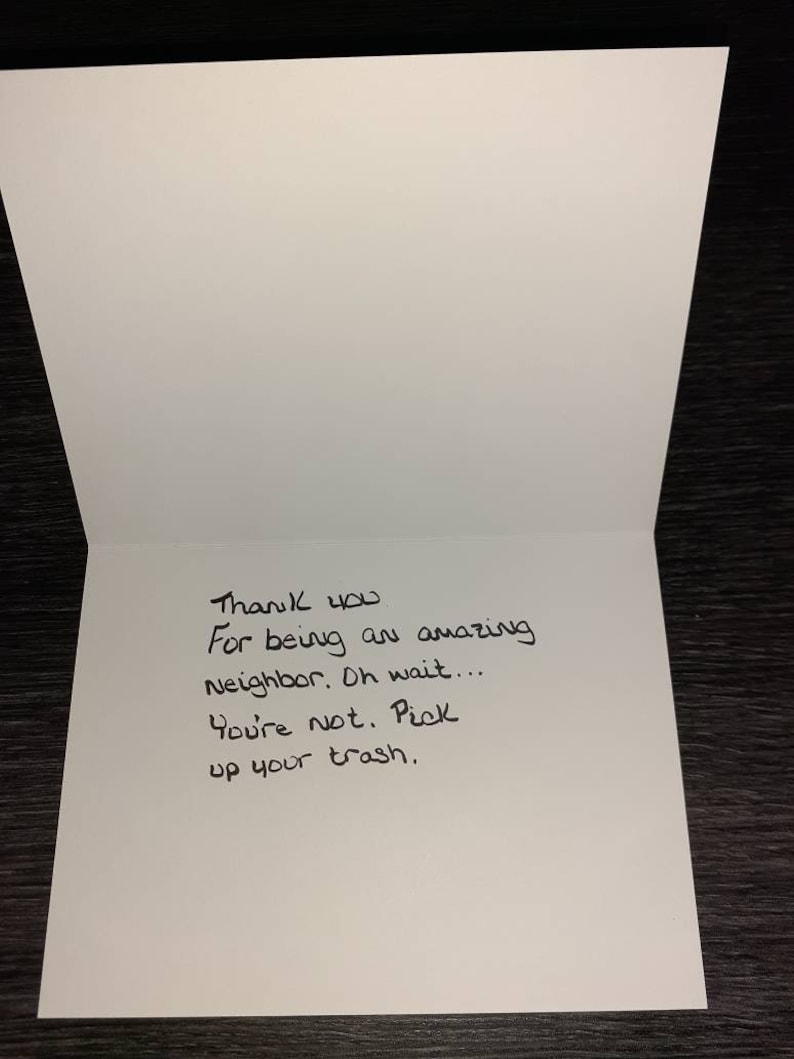 Anonymous Thank You Cards - Etsy