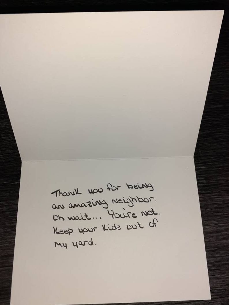 Anonymous Thank You Cards - Etsy