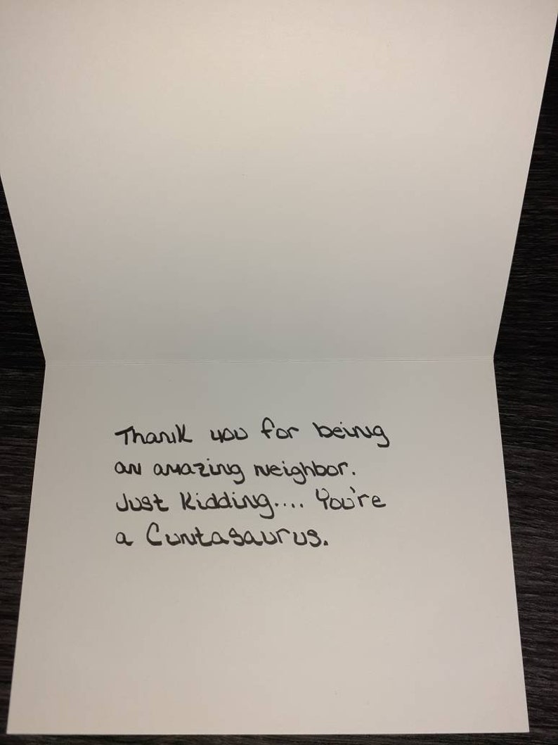 Anonymous Thank You Cards - Etsy