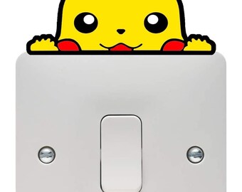 1” Pikachu Decal - Etsy