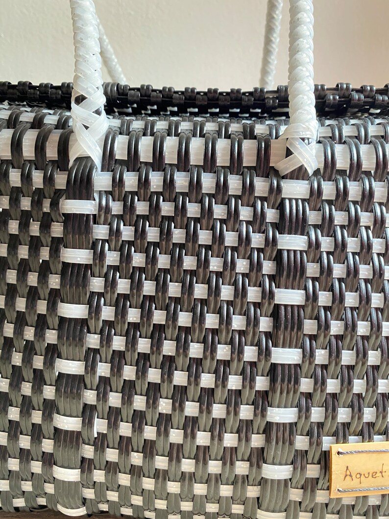 Handmade Plastic Lunch Bag Artisan Made Mexican Lunch Bag/lunch Box ...