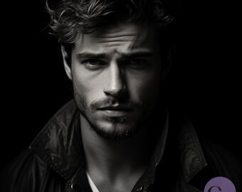 Johnny AI Cover Model, AI Male Model, Romance Novel Cover, AI Male ...