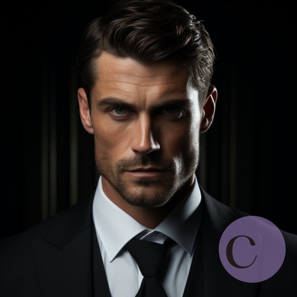 Male Cover Model - Etsy