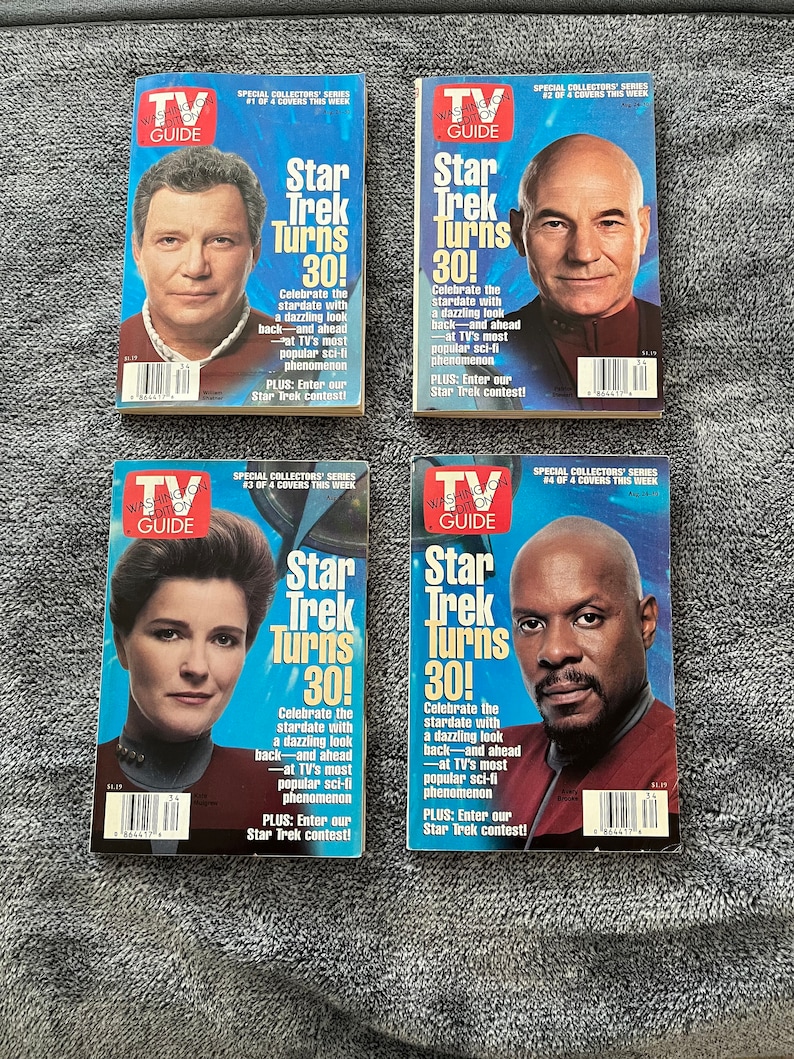 Star Trek TV Guide Collectors Edition - Etsy