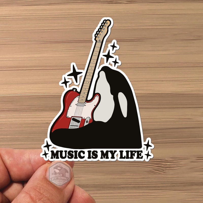 Rock Band Stickers - Etsy