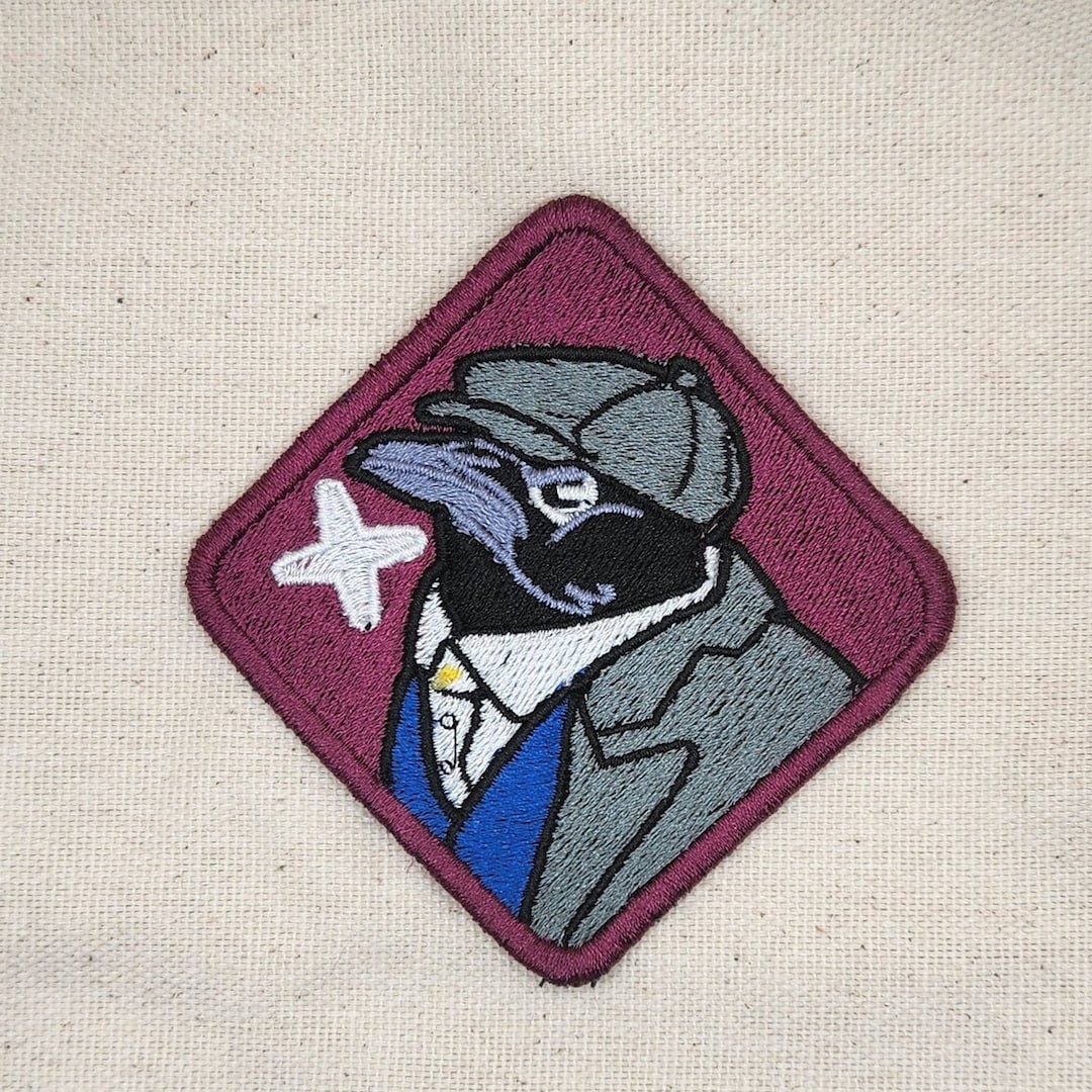 Iron on Patch - Sew on Patch - Crow - Peaky Blinders - DIY Patches ...