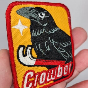 Iron on Patch - Sew on Patch - Crow - DIY Patches - Heat on Patch ...