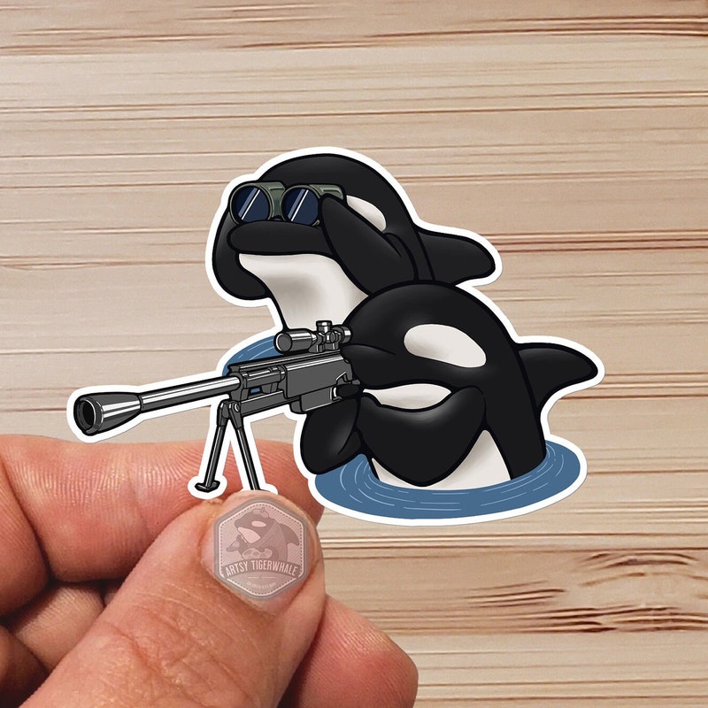 Orca Whale Decal - Etsy