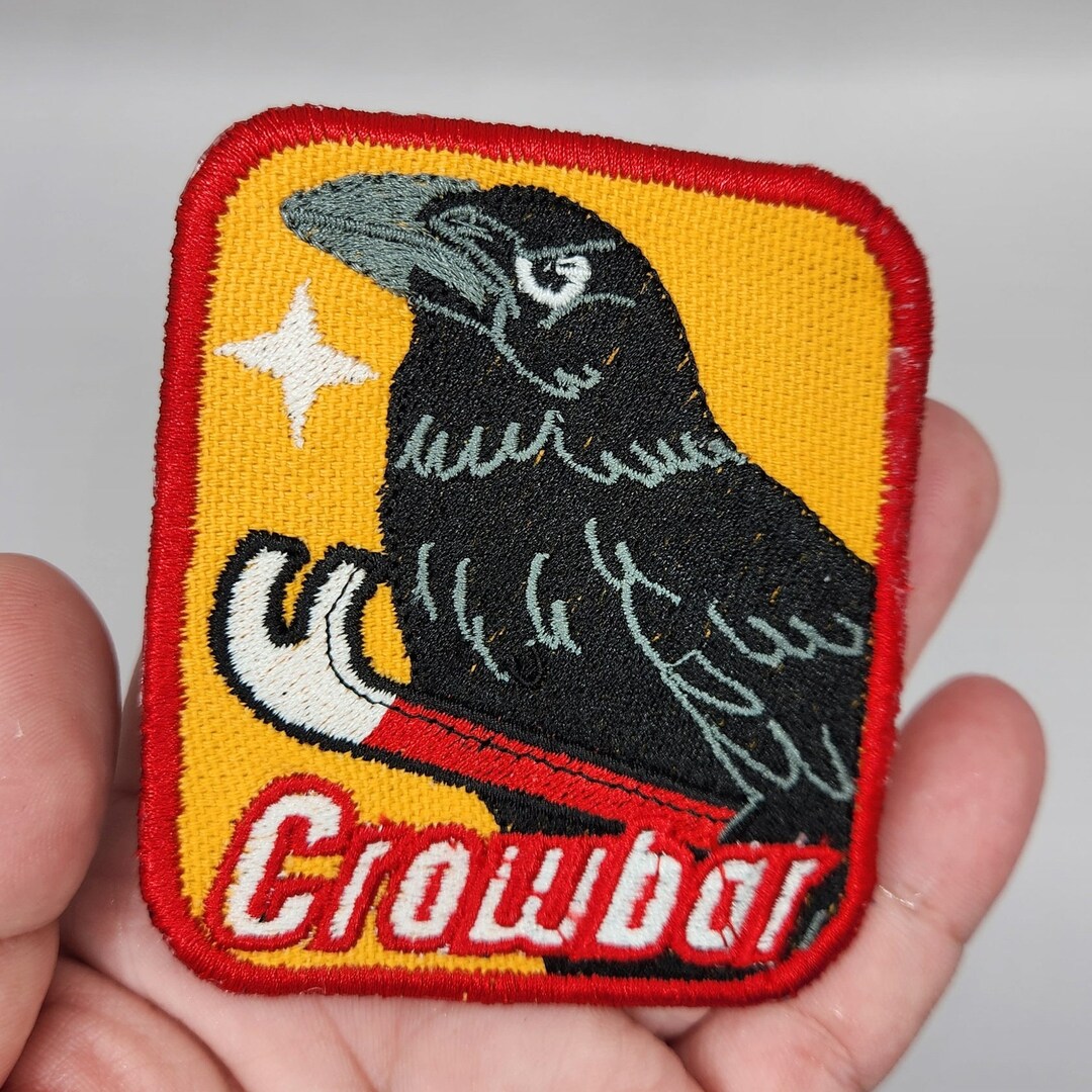 Iron on Patch - Sew on Patch - Crow - DIY Patches - Heat on Patch ...