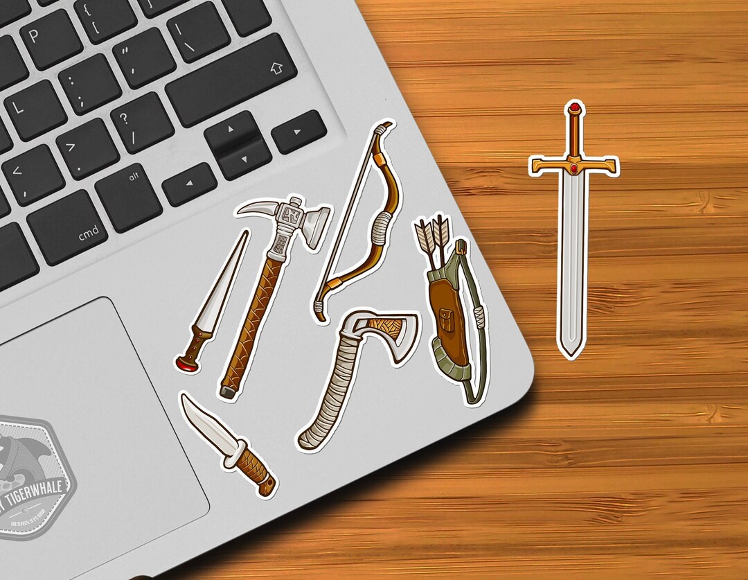 Sticker- Water Proof Sticker- Dnd - RPG - Dungeons Dragons - Adventure ...