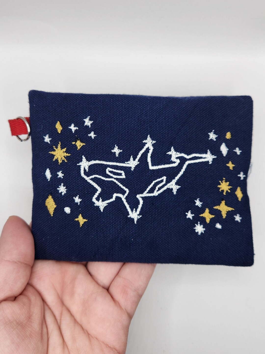 Orca/ Killer Whale Coin Purse - Zipper Coin Pouch - Key Chain Purse ...