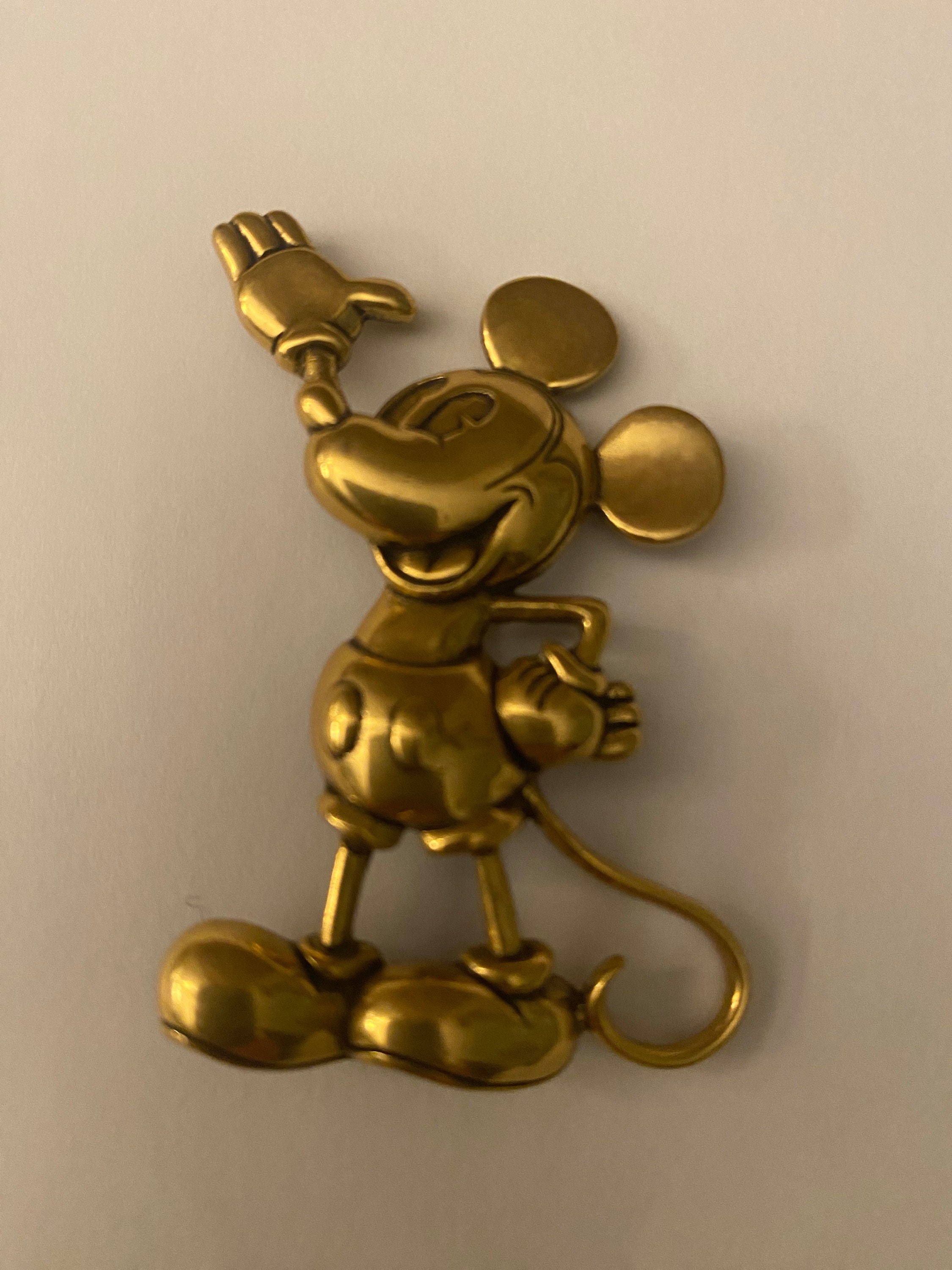 Vintage Mickey Mouse Pin Brooch Etsy