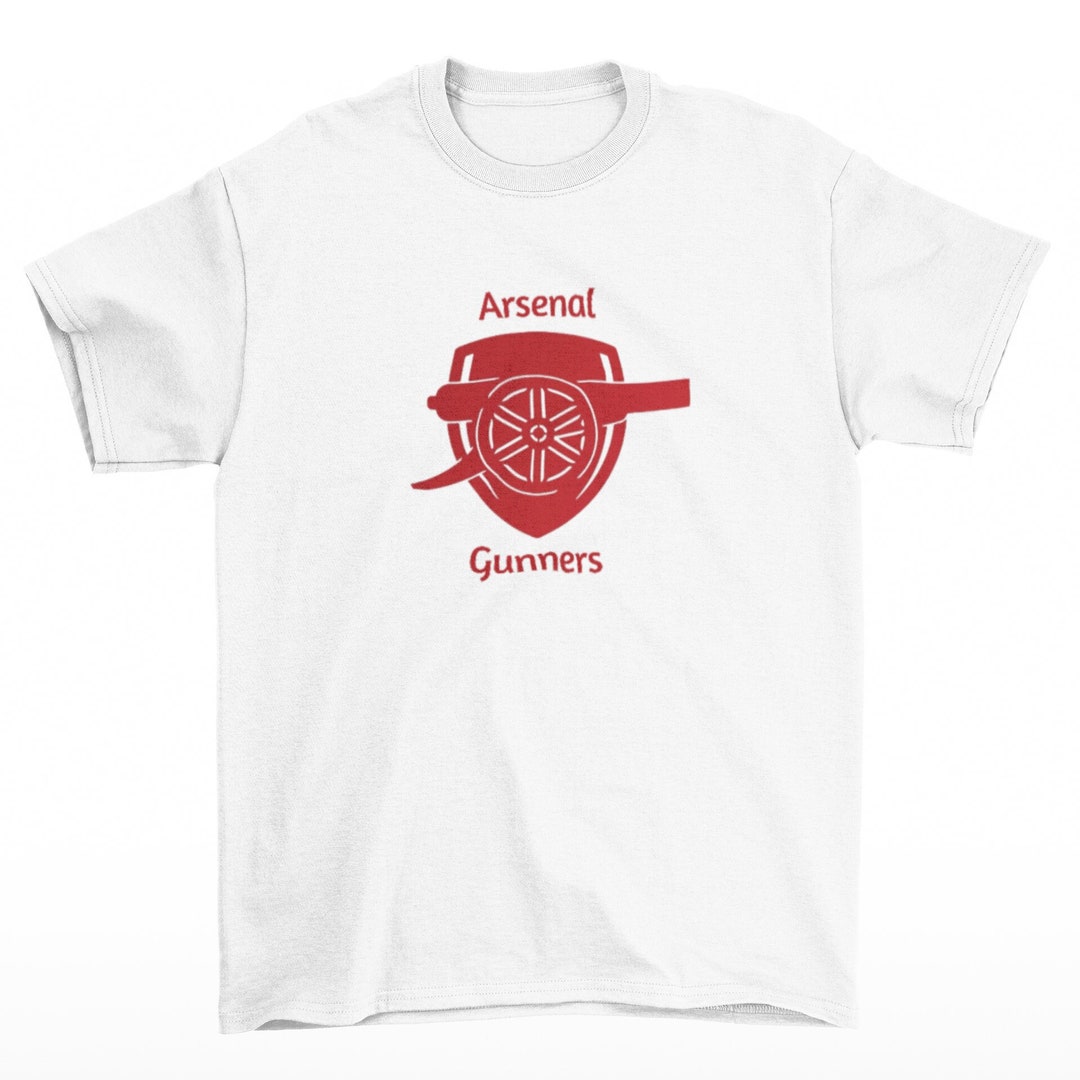 Arsenal Jersey Premier T-shirt League Red Gunners Tee the Gunners Shirt ...