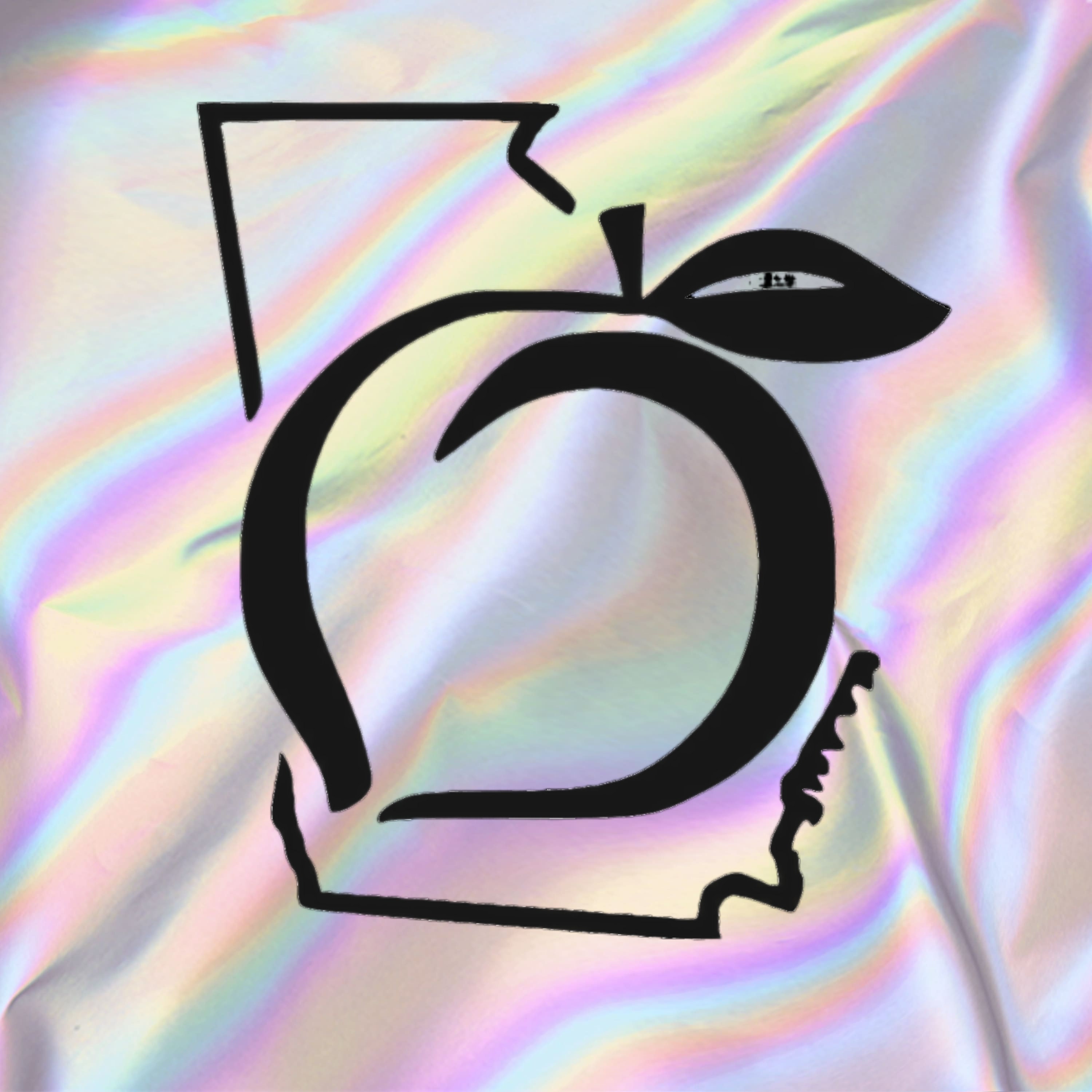 Georgia Peach Decal - Etsy