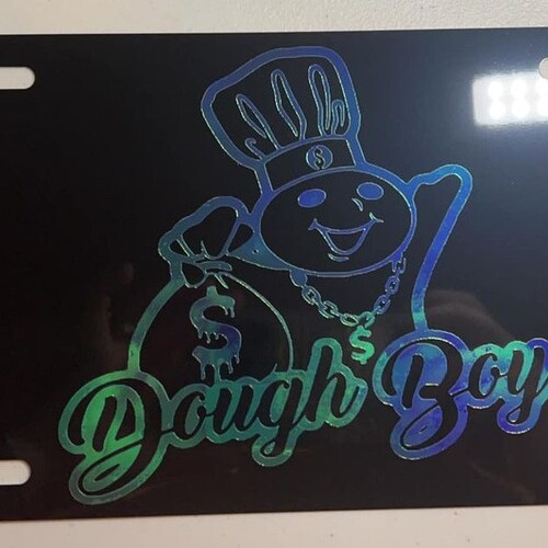 Dough Boy License Plate - Etsy