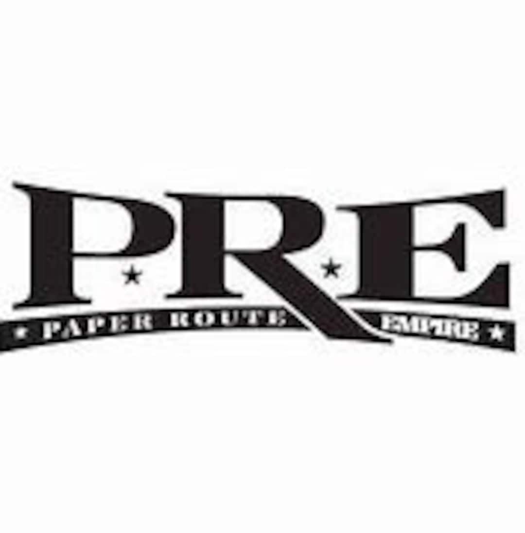 PRE paper Route Empire Decal - Etsy