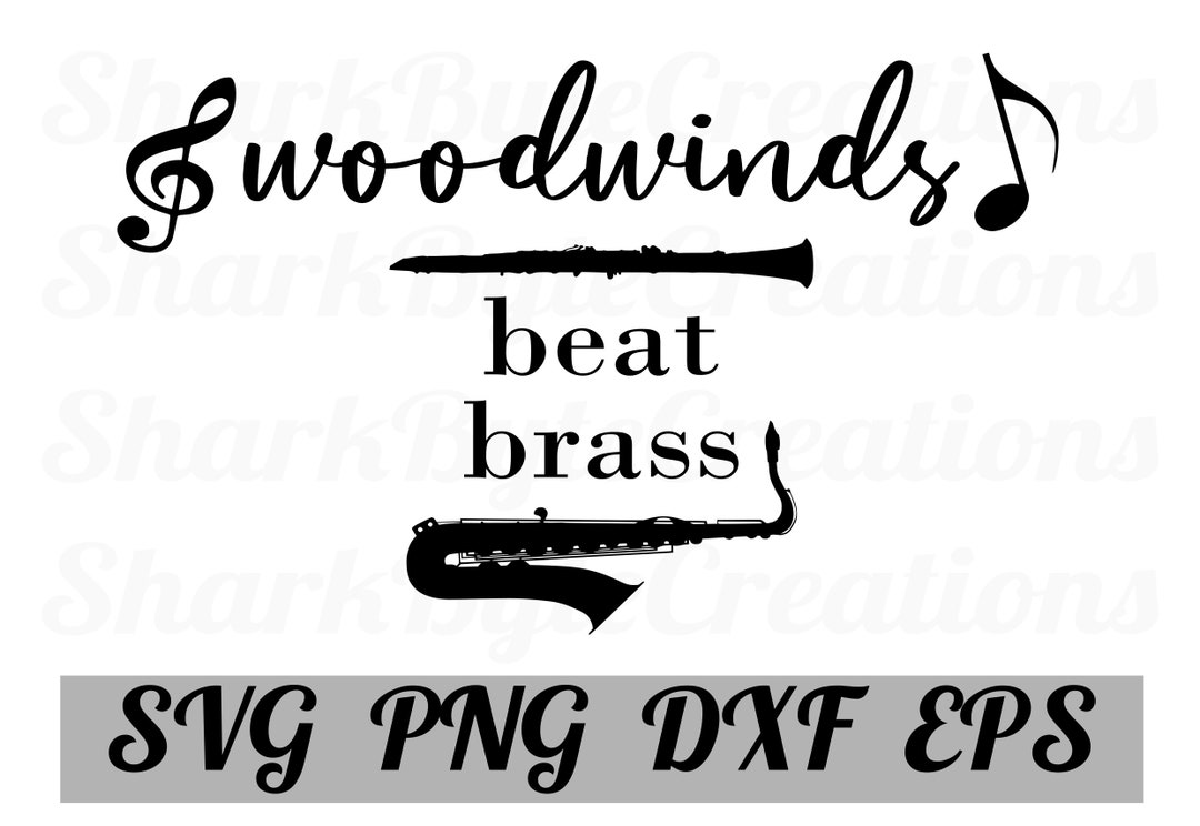 Woodwind Band SVG Band SVG Band Png Band Dxf Band Eps - Etsy UK