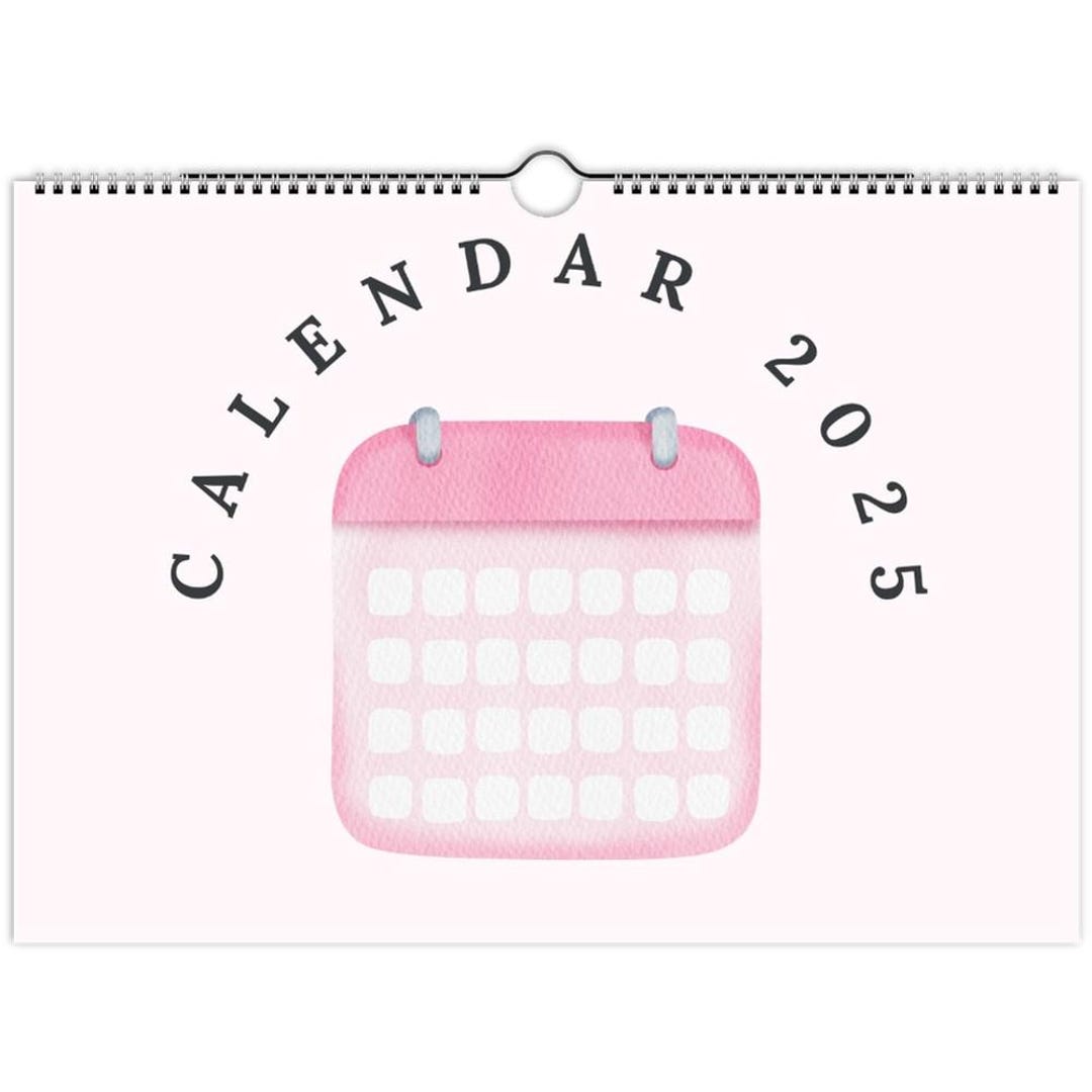 2025 Themed A4 Calendar Yearly Wall Calendar With Beautiful Themed ...