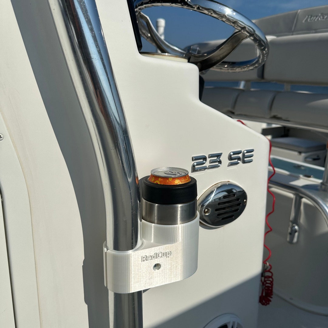 DOCK-LIFE Boat Cup Holder Attaches to Center Console Canopy 1 7/8 ...