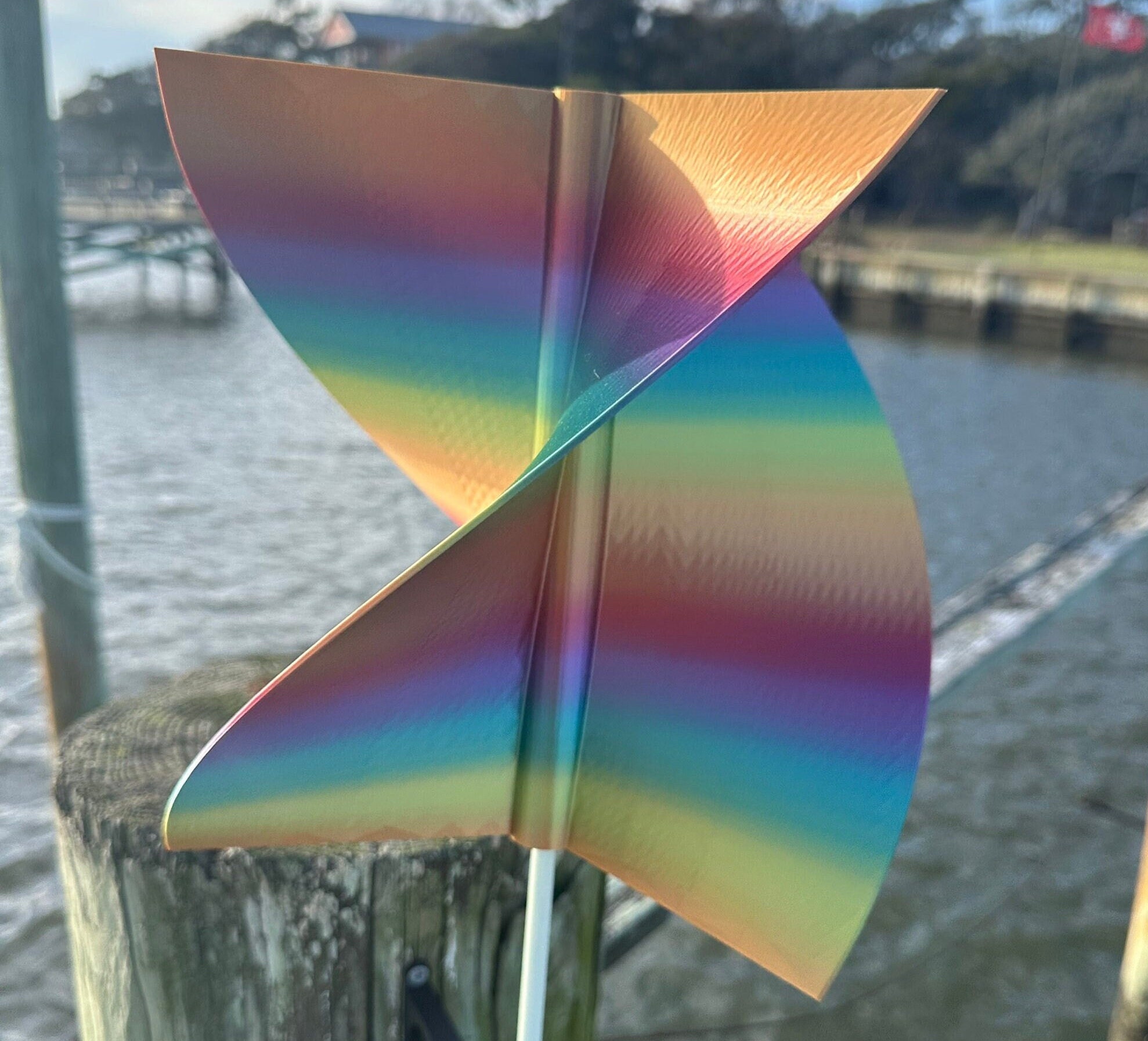 DOCK-LIFE Wind Charm - Omnidirectional Windmill Sparkle Ornament - Etsy