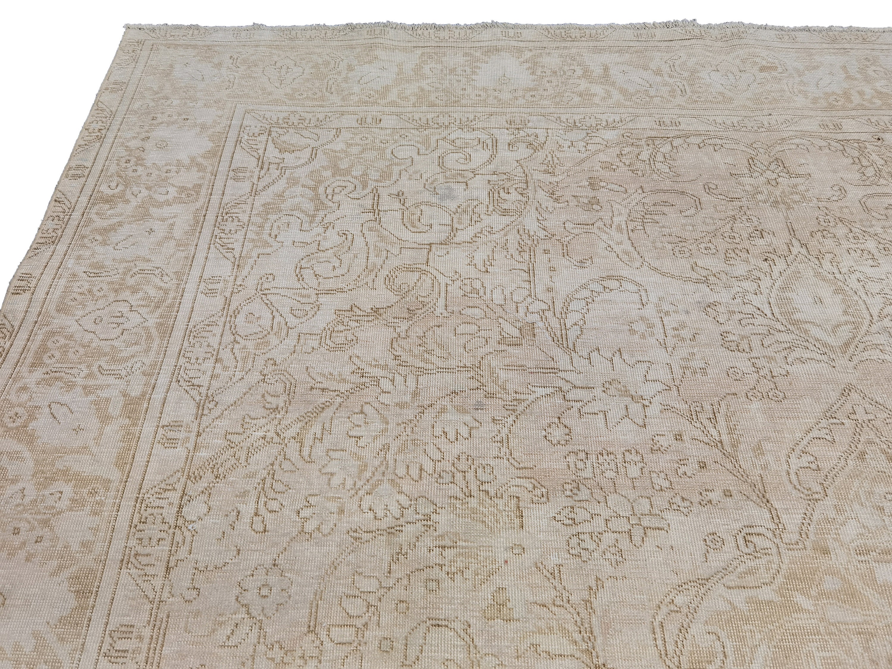 Extra Large Neutral Rug 9'4x 12'6 // Wool Oversized Rug, Large Area Rug ...