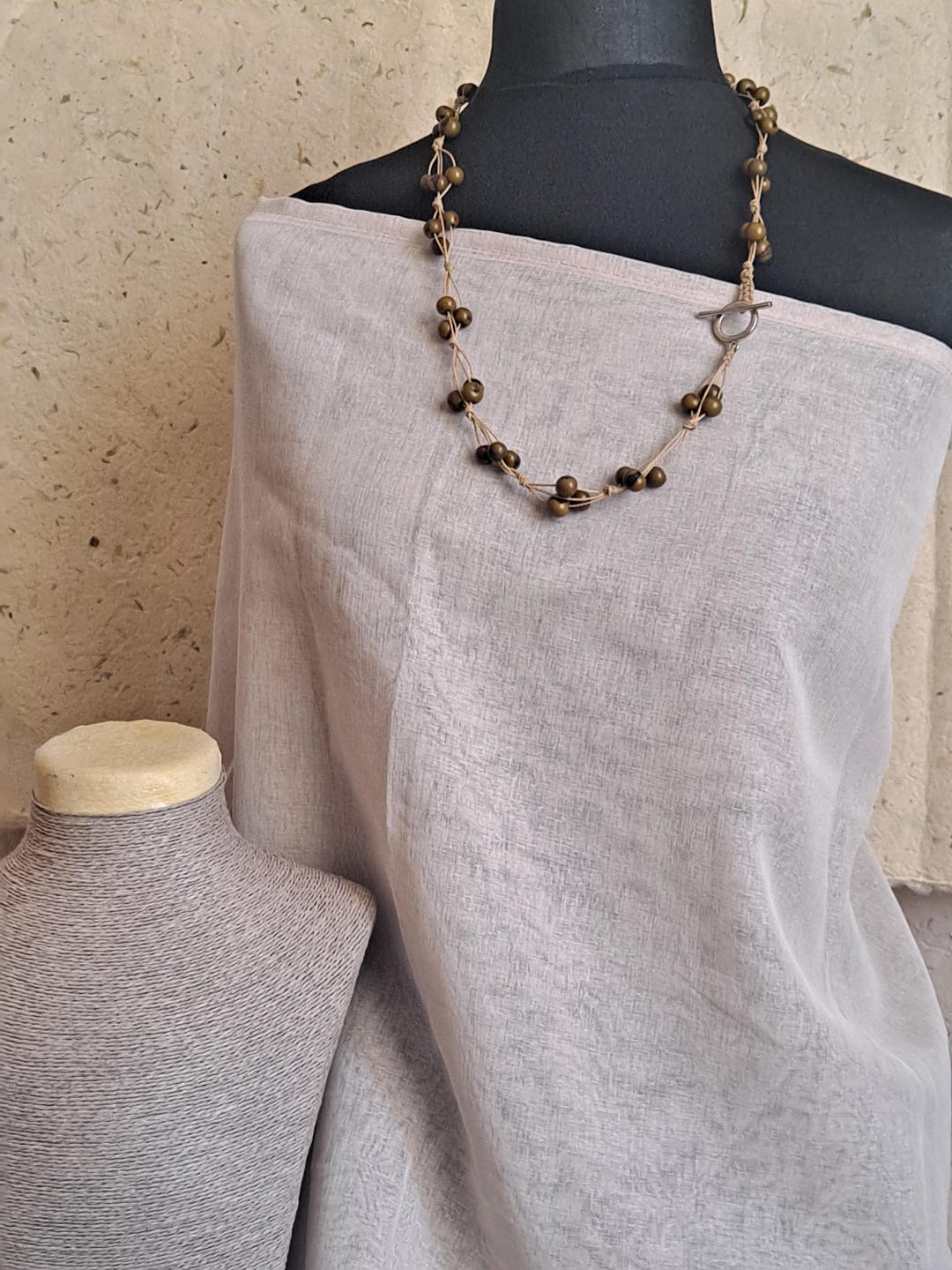 Acai Bead Necklace, Acai Seed Necklace, Boho Jewelry, Long Necklace ...