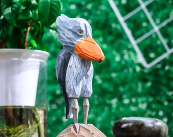 Shoebill Stork Statue - Etsy