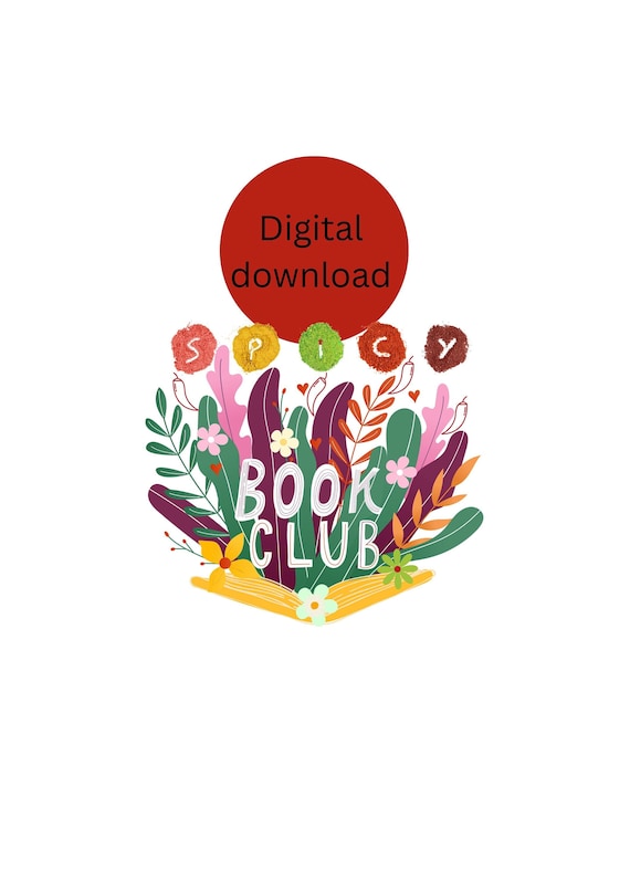 Spicy Book Club Transparent Png and Jpg Flies - Etsy