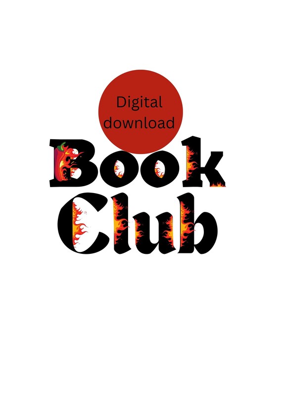 Spicy Book Club Transparent Png and Jpg Flies - Etsy