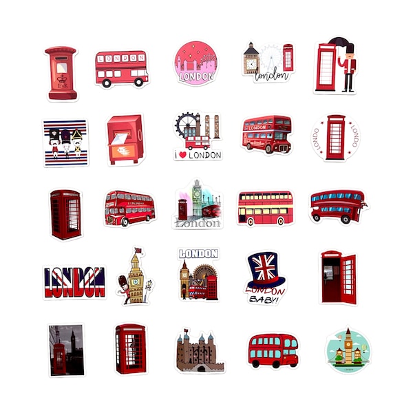 London Car Decals - Etsy