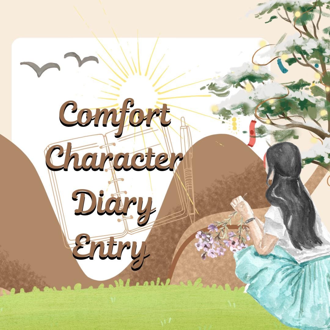 Comfort Character Diary Entry - Etsy