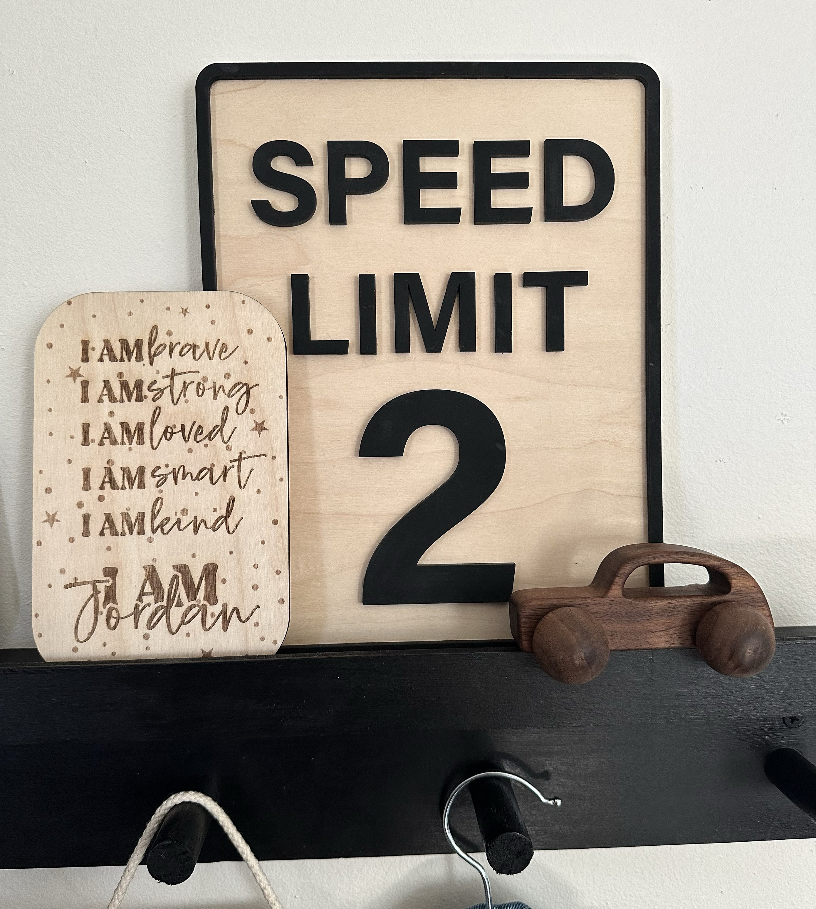 WOODEN SPEED LIMIT Sign - Etsy